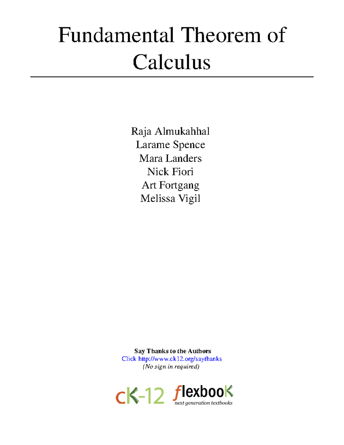 Week 017 - Fundamental Theorem of Calculus Notes - Studocu
