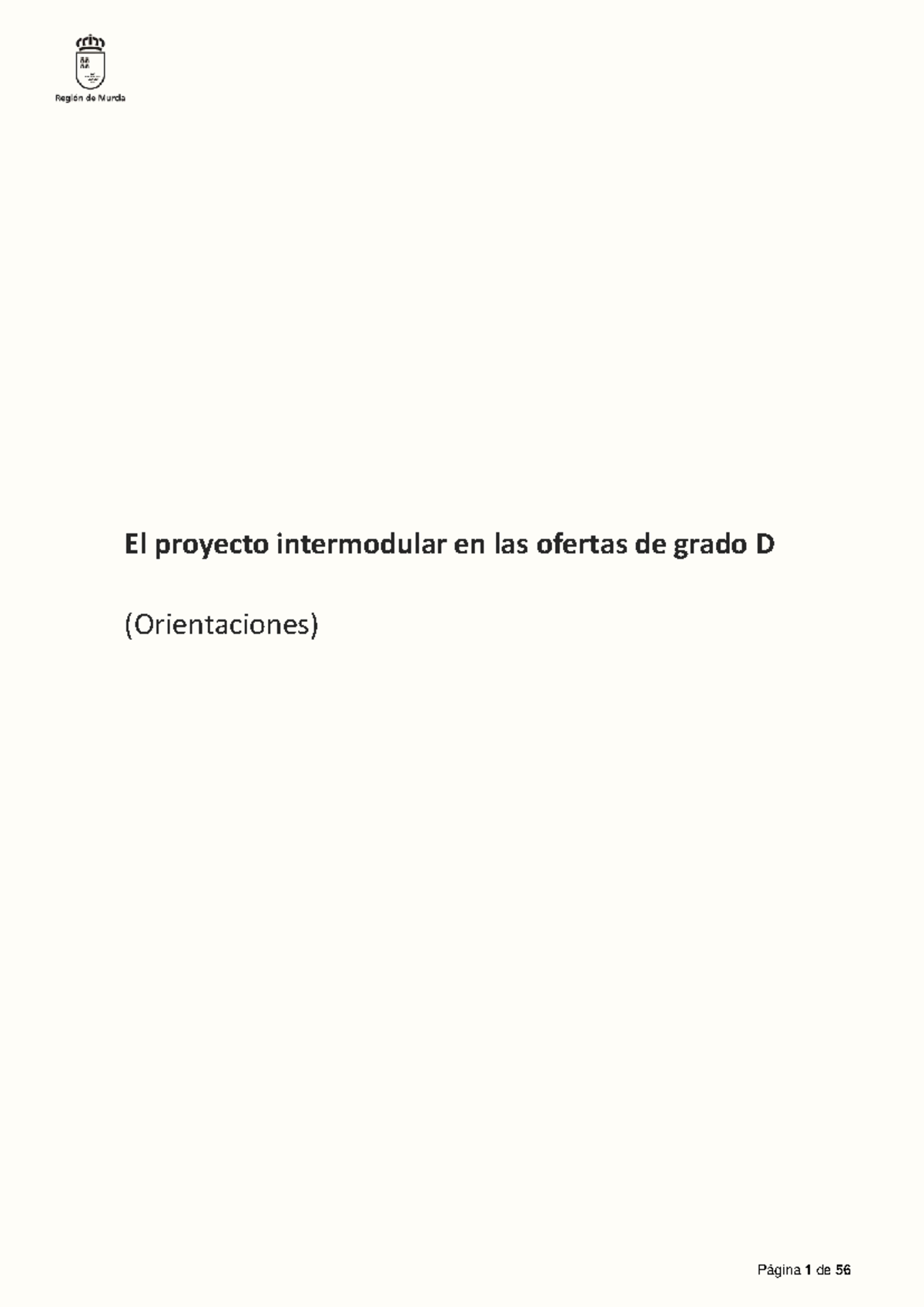 Guía del Proyecto Intermodular en Formación Profesional (Código 3160) - Studocu