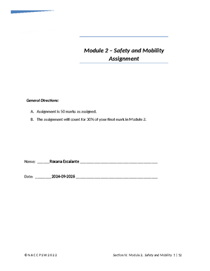 PSW Module 10 assisgnment - Module 10 – Assisting with Medications ...