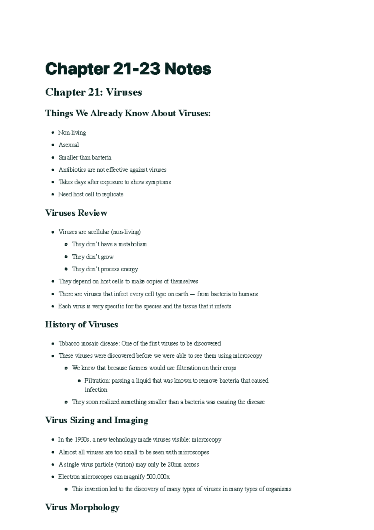 Title: Chapter Notes: Protists & Prokaryotes Classification, Nutrition ...