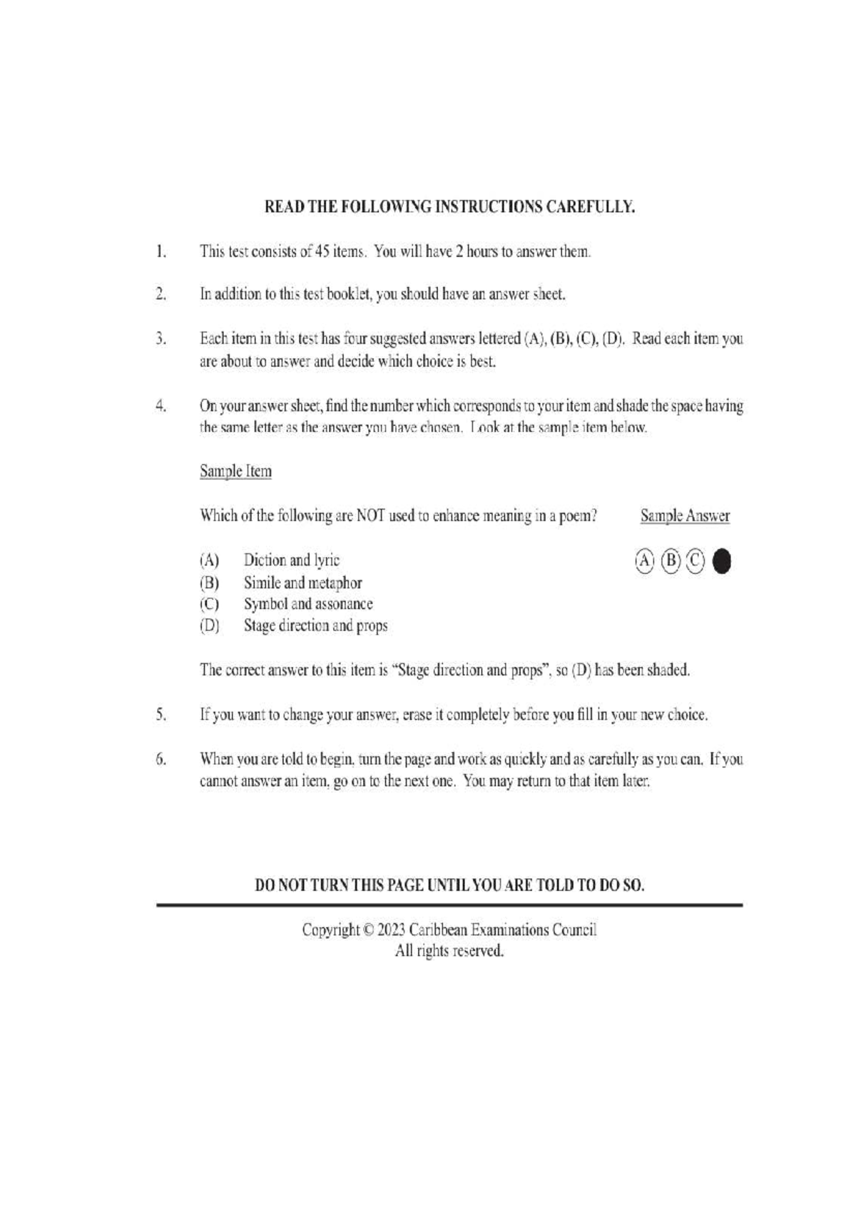 PAST Paper LIE: Instructions and Extract Analysis Guide - Studocu