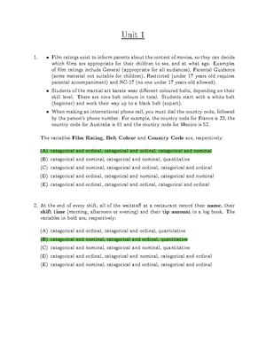 Mid-Term Practice Test - The University of Manitoba, Mid-term Exam CHEM ...