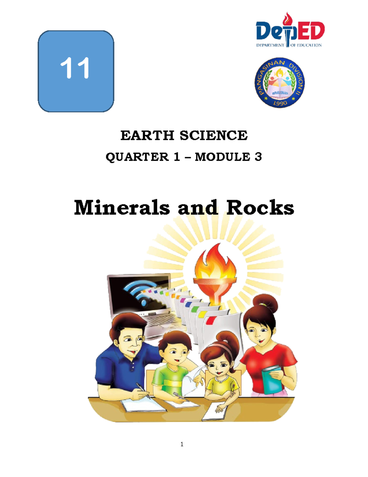 Module-3: Understanding Minerals and Rocks in Earth Science - Studocu