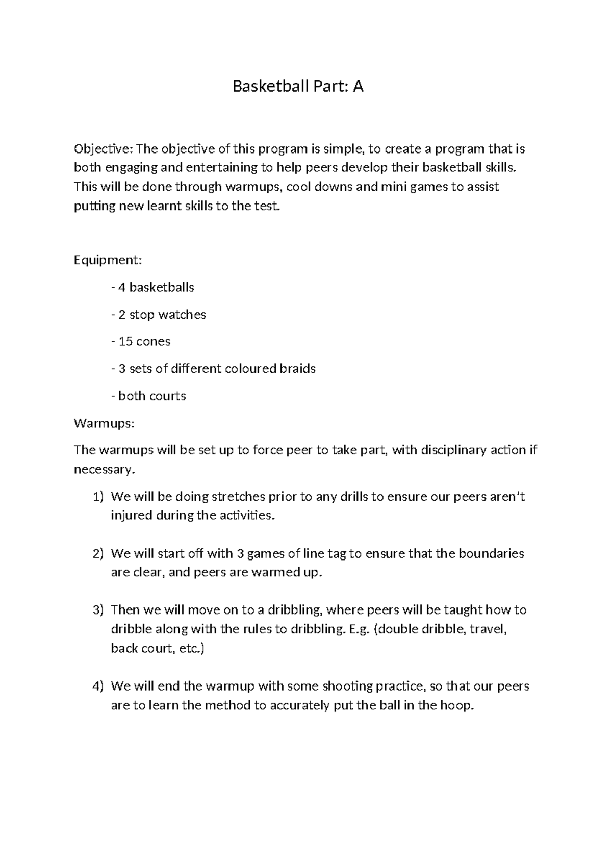 Basketball Skills Development Program: Engaging Activities & Warmups ...