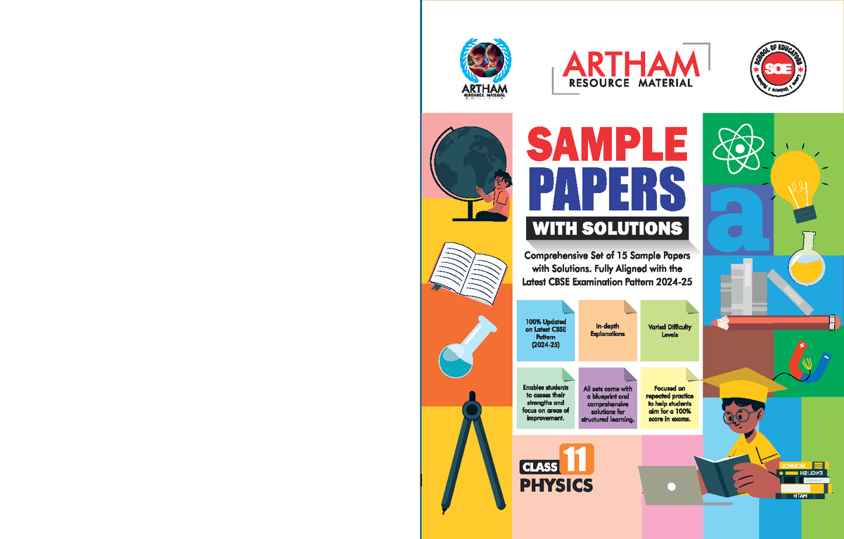 15 Sample Papers with Solutions & Blueprint for Class Physics - Studocu