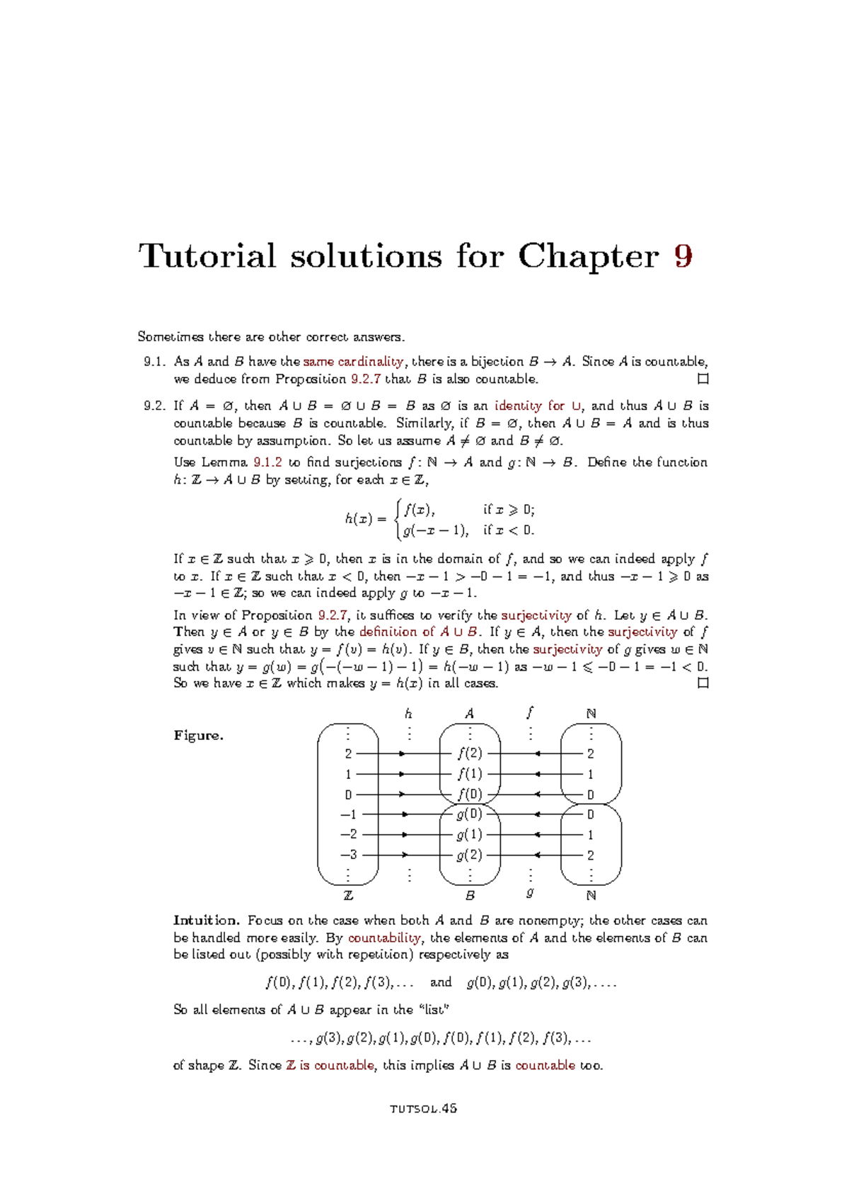 9-CTBLE-TUTSOL - CS1231 Chapter 9 Tutorial Solutions - Studocu