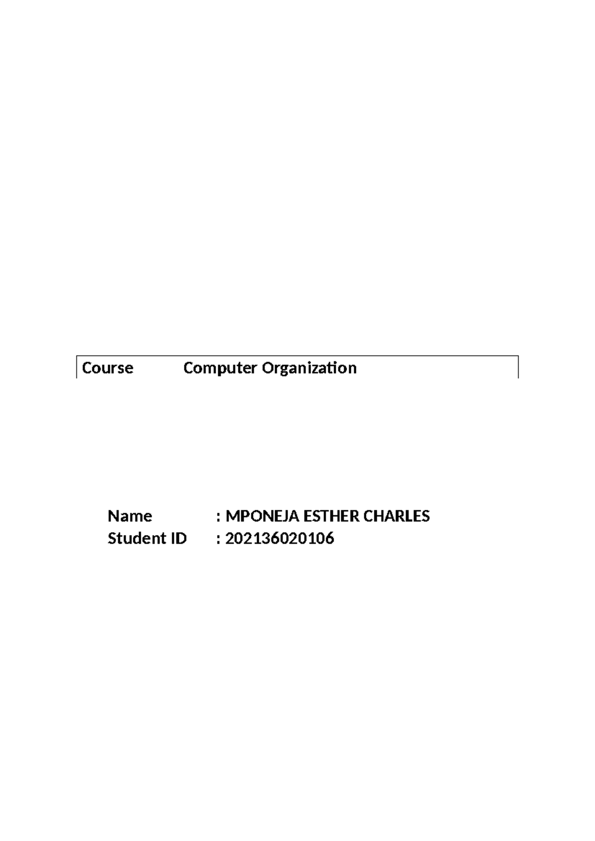 Computer Organization Assignment 1 (202136020106) - Disk Drive Analysis ...