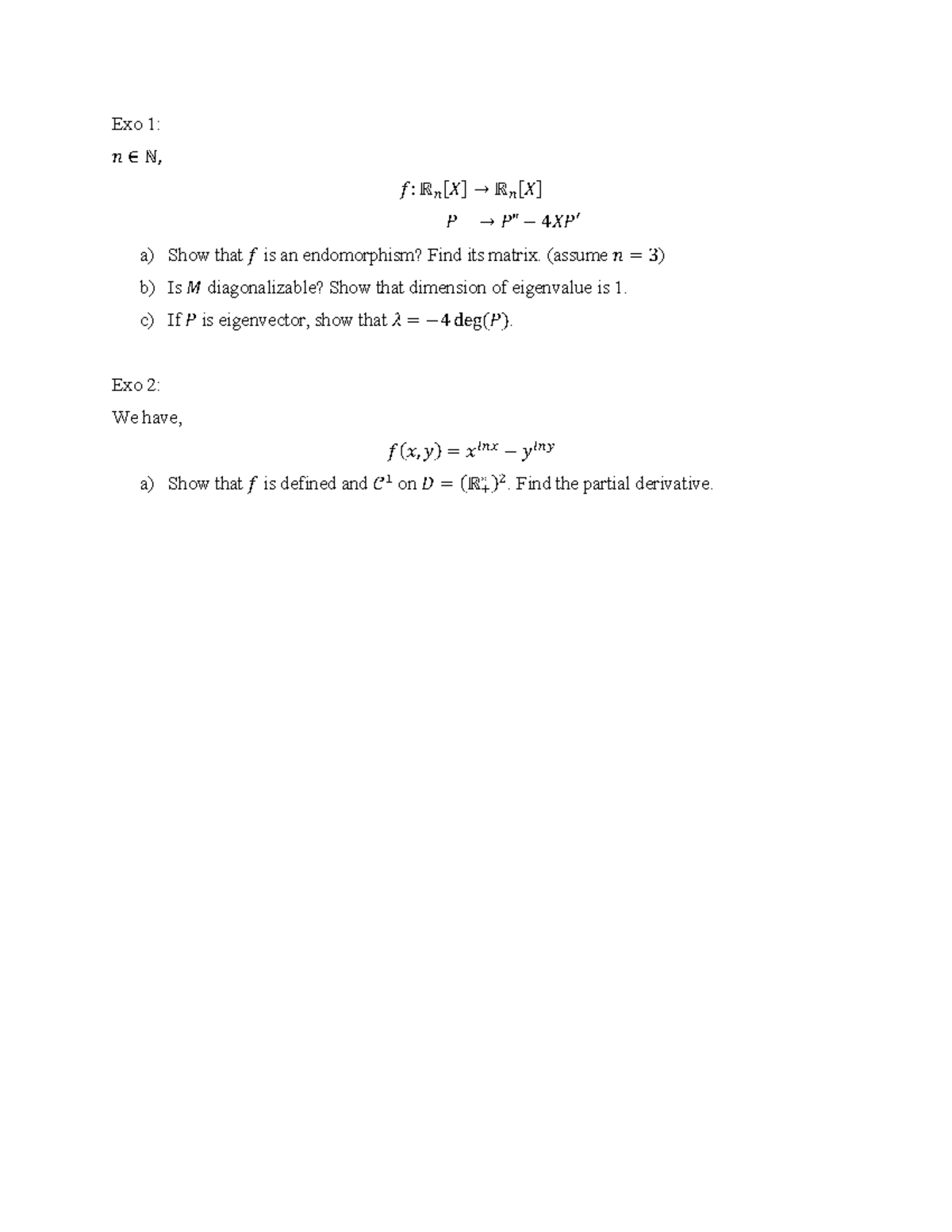 Math oral - This is the oral preparation problem for algebra course ...
