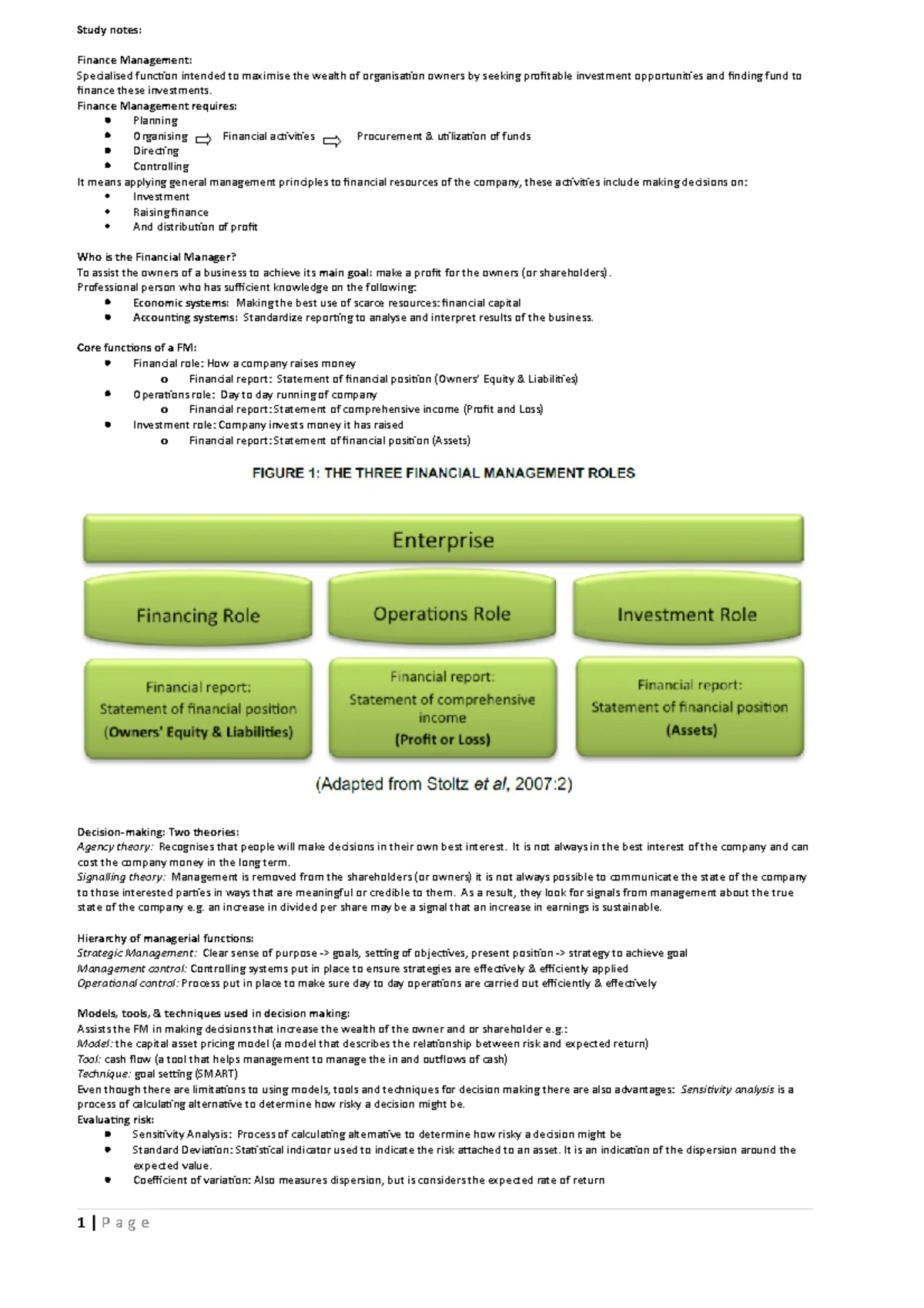 FIN 2603-A2-set 8 - Answers to Assignment 1&2 - Warning: TT: undefined function: 32 Warning: TT ...