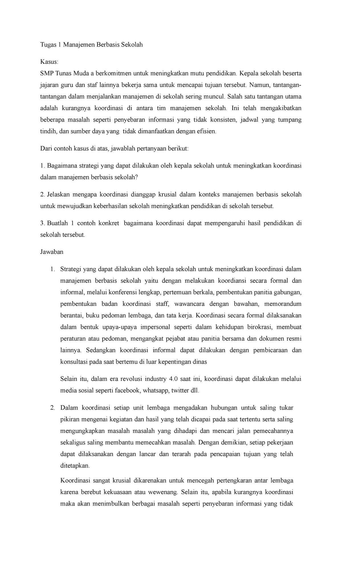 Tugas 1 Tuton Manajemen Berbasis Sekolah - Tugas 1 Manajemen Berbasis ...