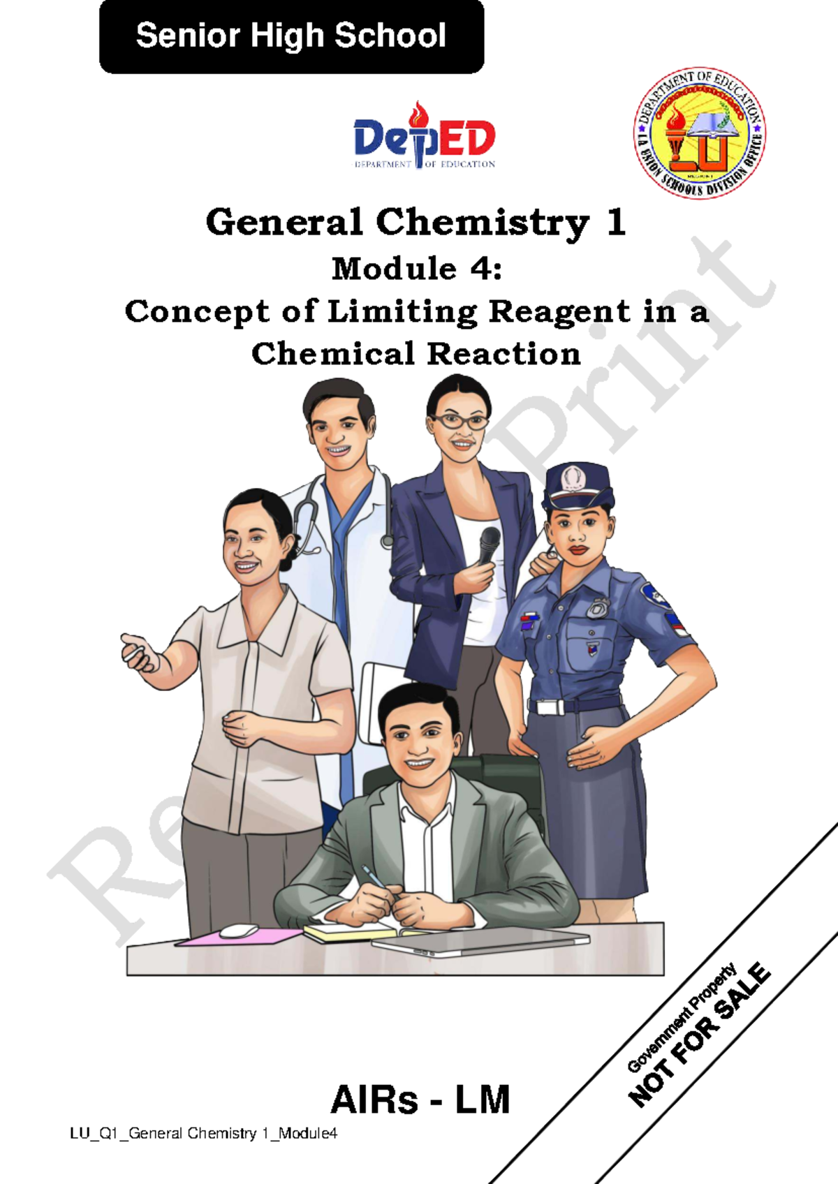 Gen Chem 1 Module 4: Understanding Limiting Reagents in Reactions - Studocu