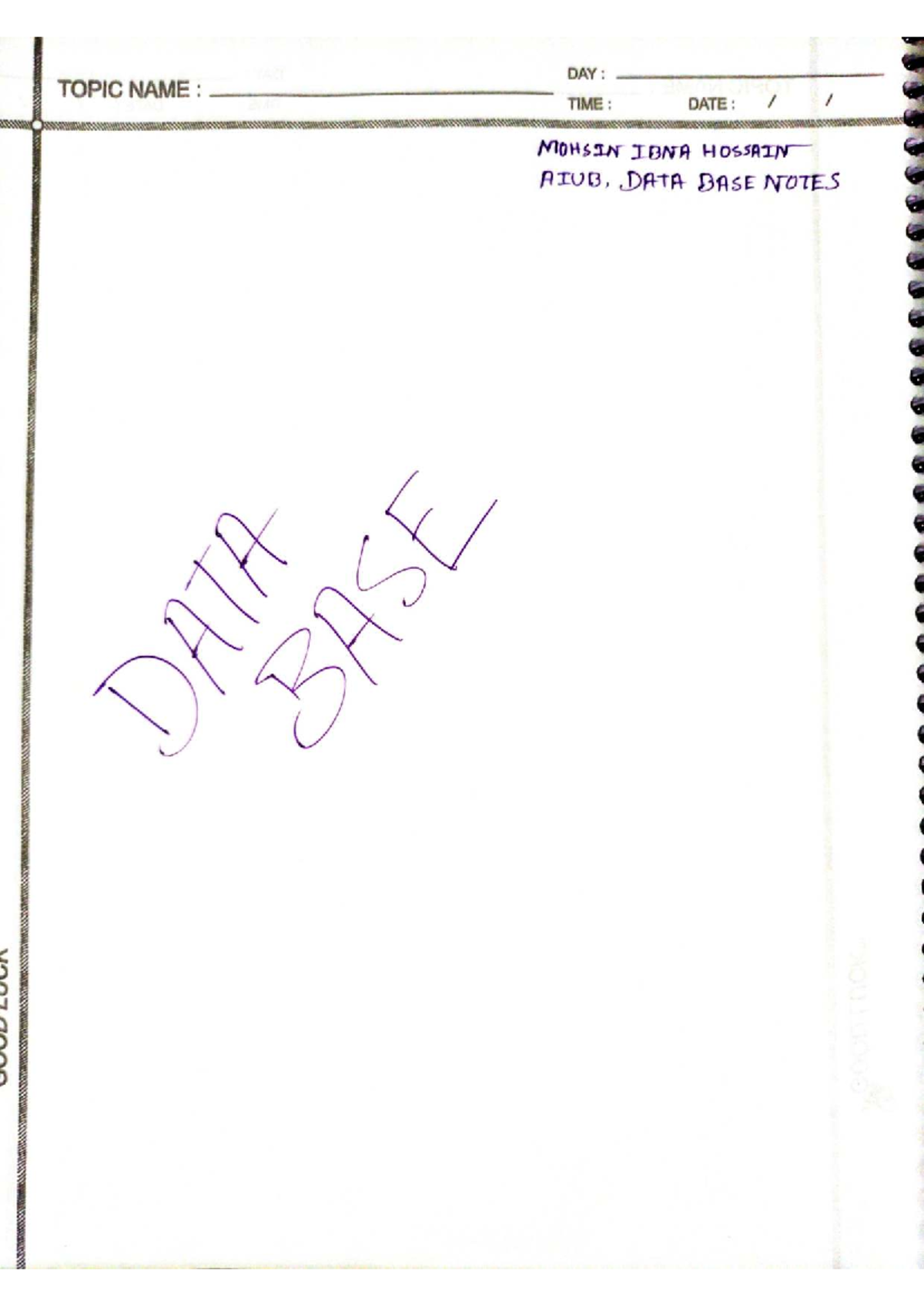 Database Midterm Notes (COMP 101) - Comprehensive Study Guide - Studocu