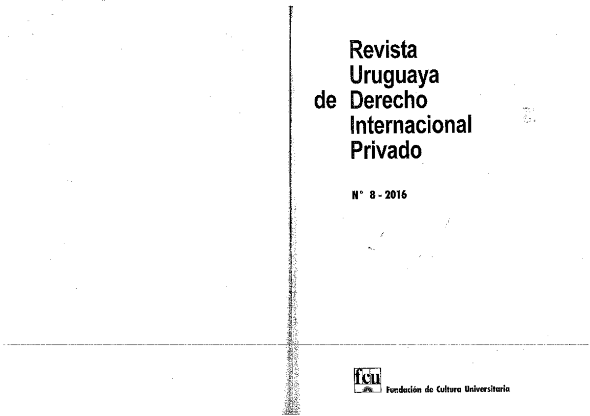 ClasificacióN DIPR - Derecho Internacional Privado 1 - Studocu