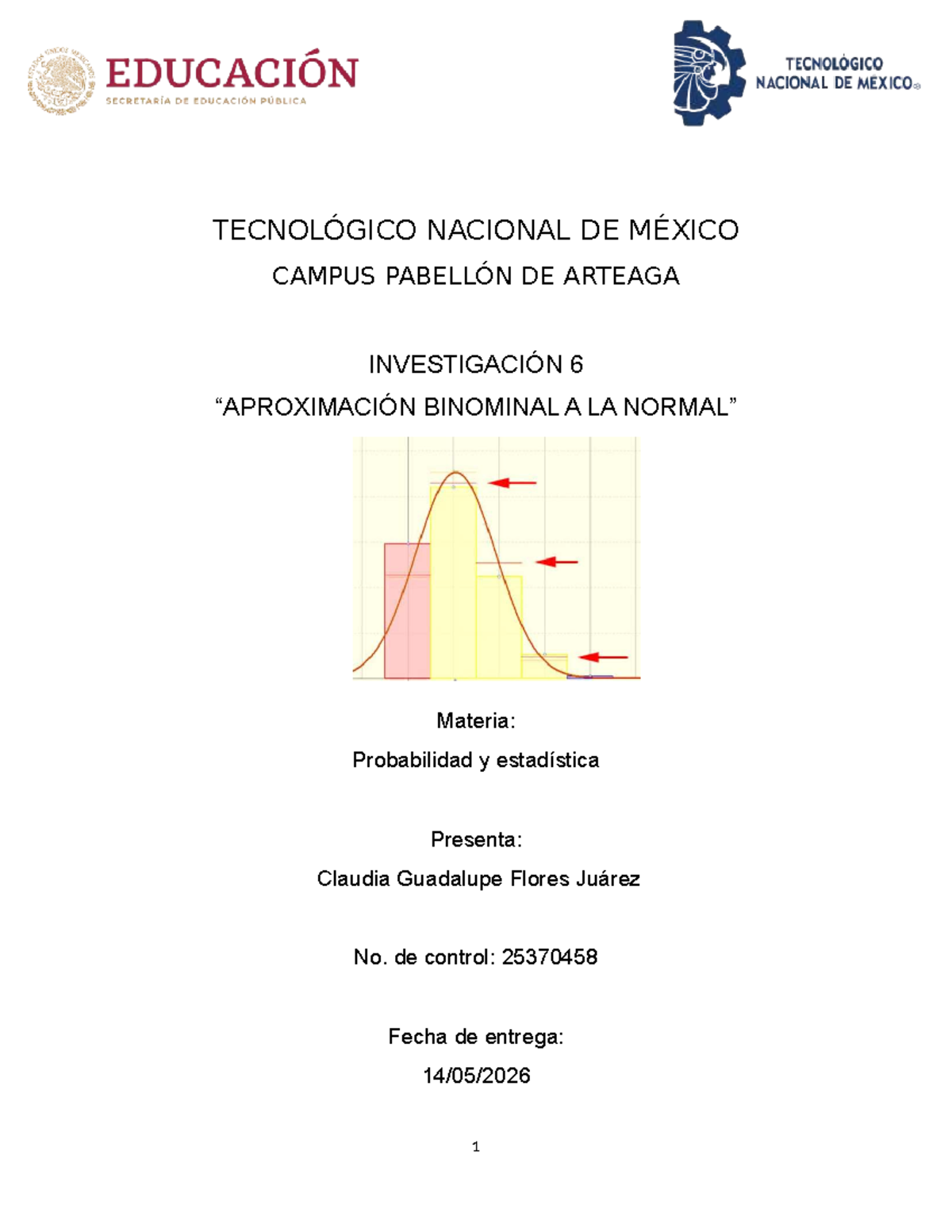 Aproximación Binomial a la Normal en Probabilidad y Estadística ...