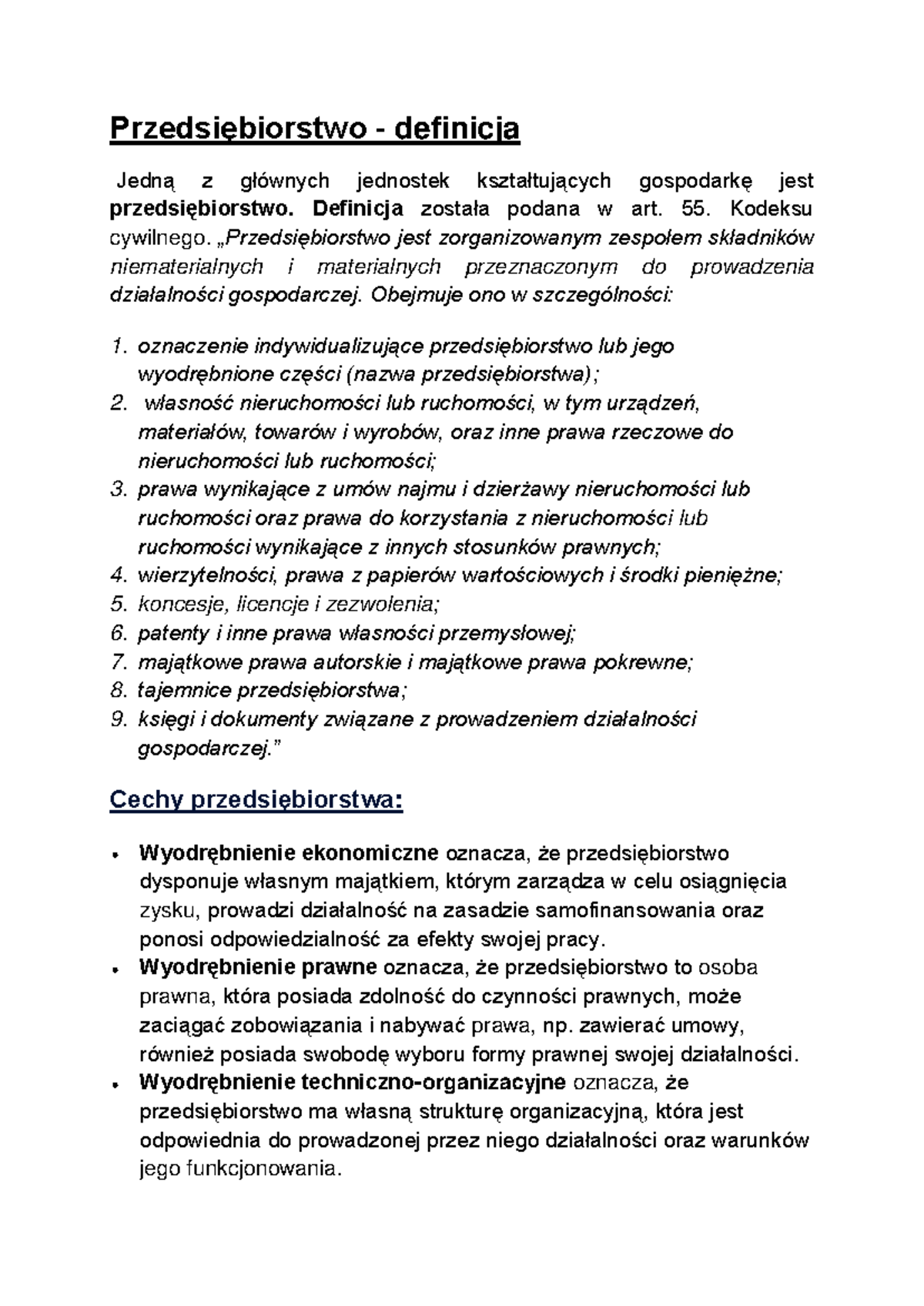 Finansowanie Przedsiębiorstw - Wykład (Kurs: 12345) - Studocu
