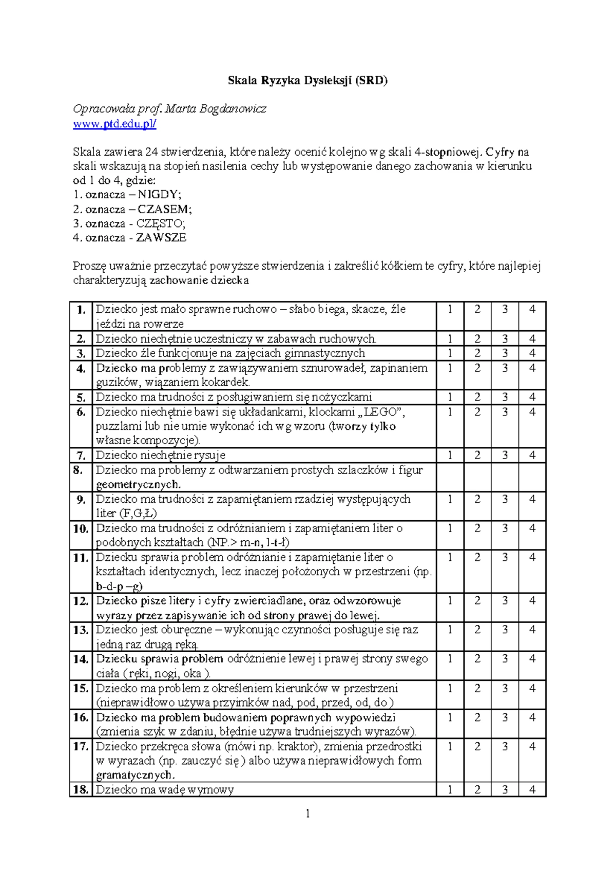 Konspekt ZAJĘĆ Rewalidacyjnych: Utrwalenie orientacji przestrzennej - Studocu