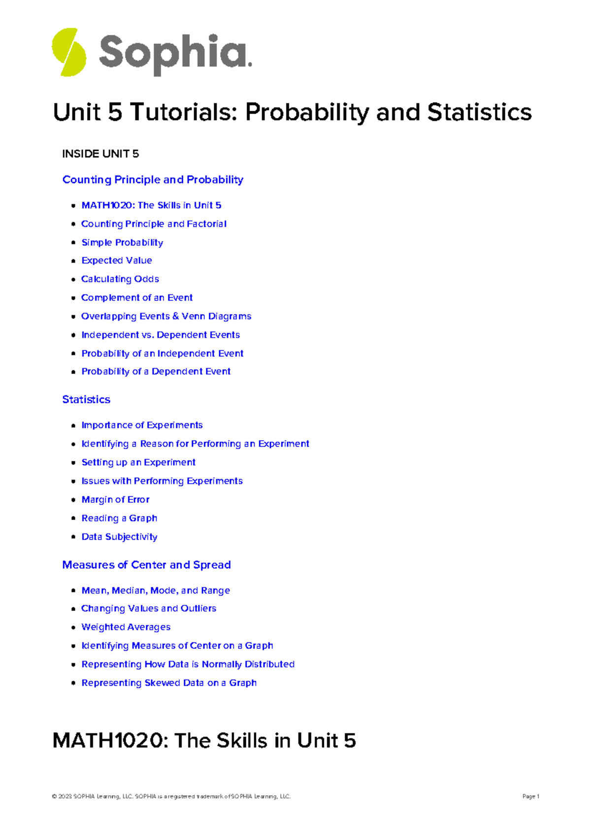 Unit-5-tutorials-probability-and-statistics - Unit 5 Tutorials ...