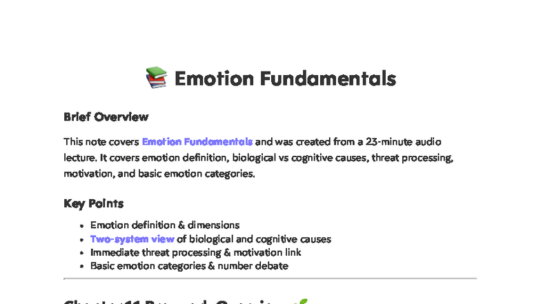 Emotion Fundamentals: Exploring Definitions & Dual System Perspectives ...