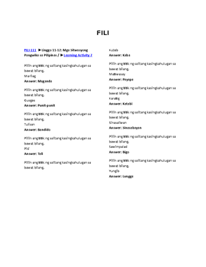 English 10Q4 Module 2 - 10 English Quarter 4 - Module 2 Giving ...