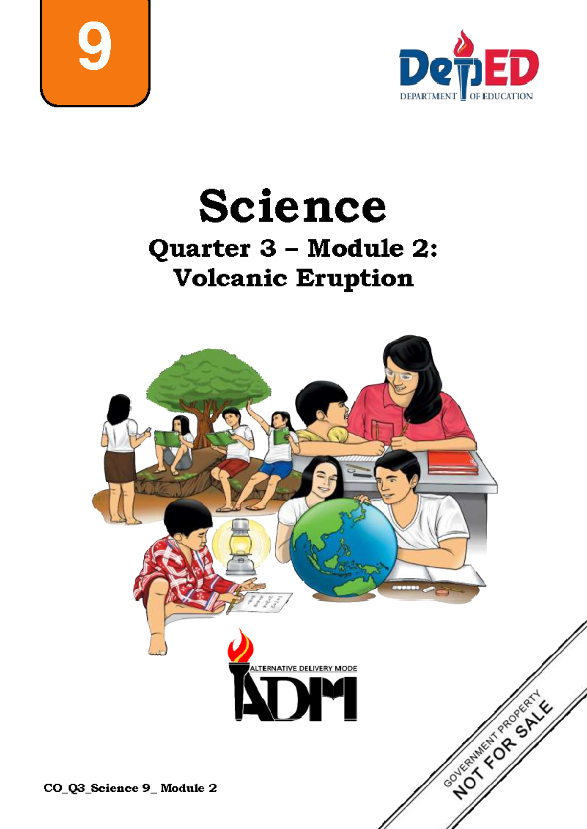 SCI9-Q3- Module 2 - Sxience - Science Quarter 3 – Module 2: Volcanic ...
