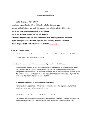 Summary - Action vs Application procedure (table format) - ACTION VS ...