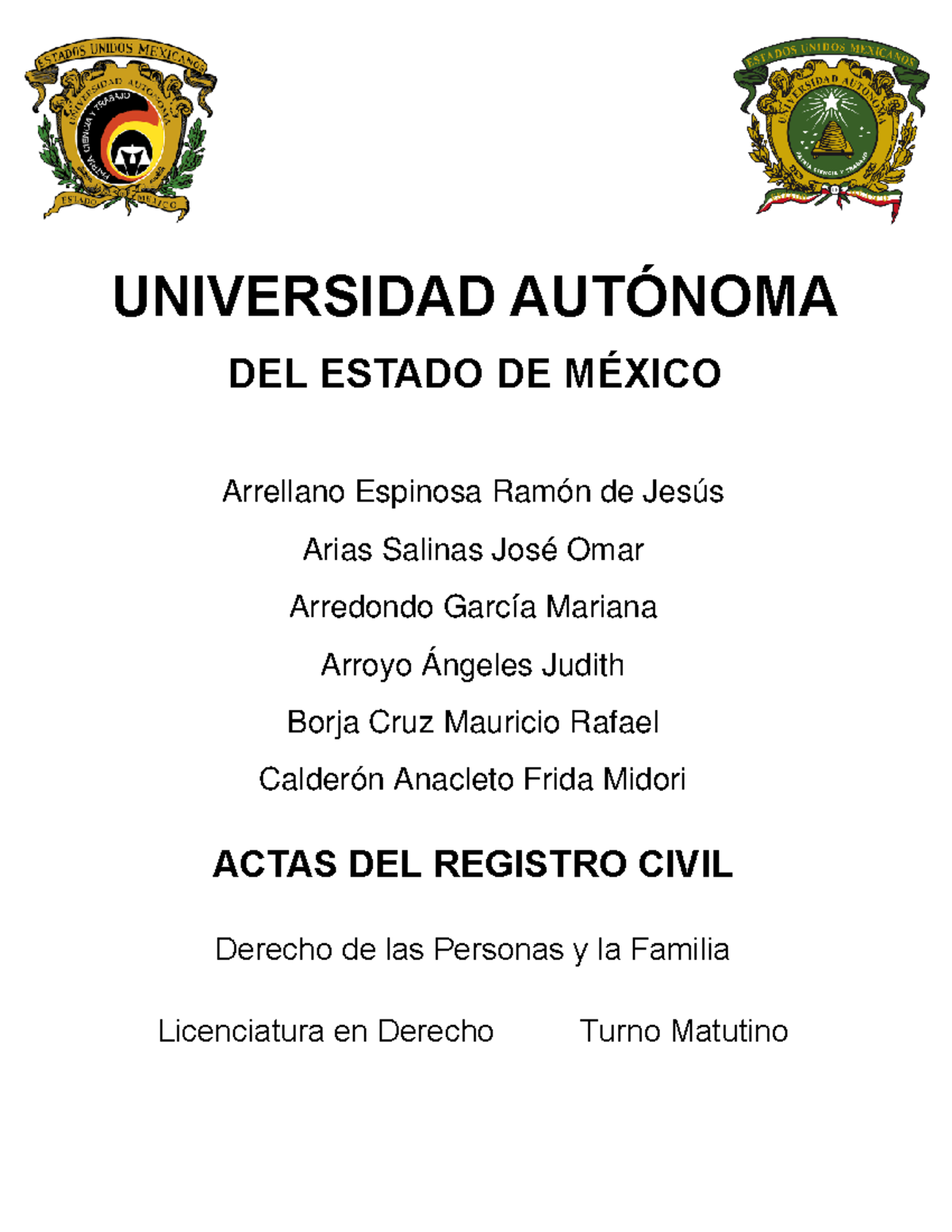Actas del Registro Civil: Valor Legal y Clasificación en Derecho 2023 ...