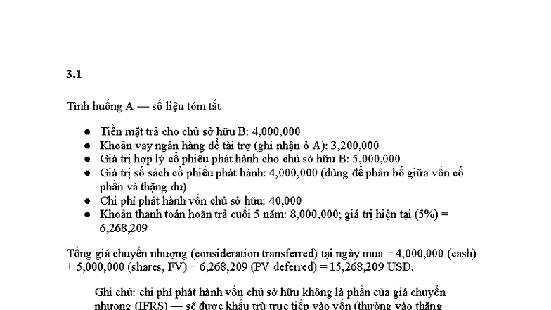 P4 - bai tap ke toan tap doan co hung - 3. Tình huống A — số liệu tóm ...