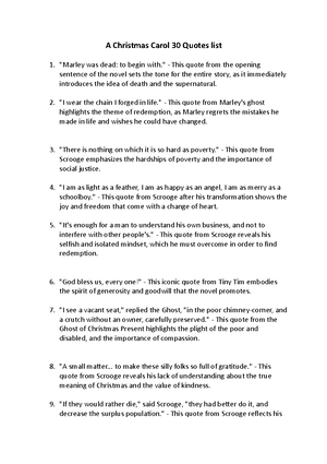 A Christmas Carol Essay - The essay analyses the struggles of the poor ...