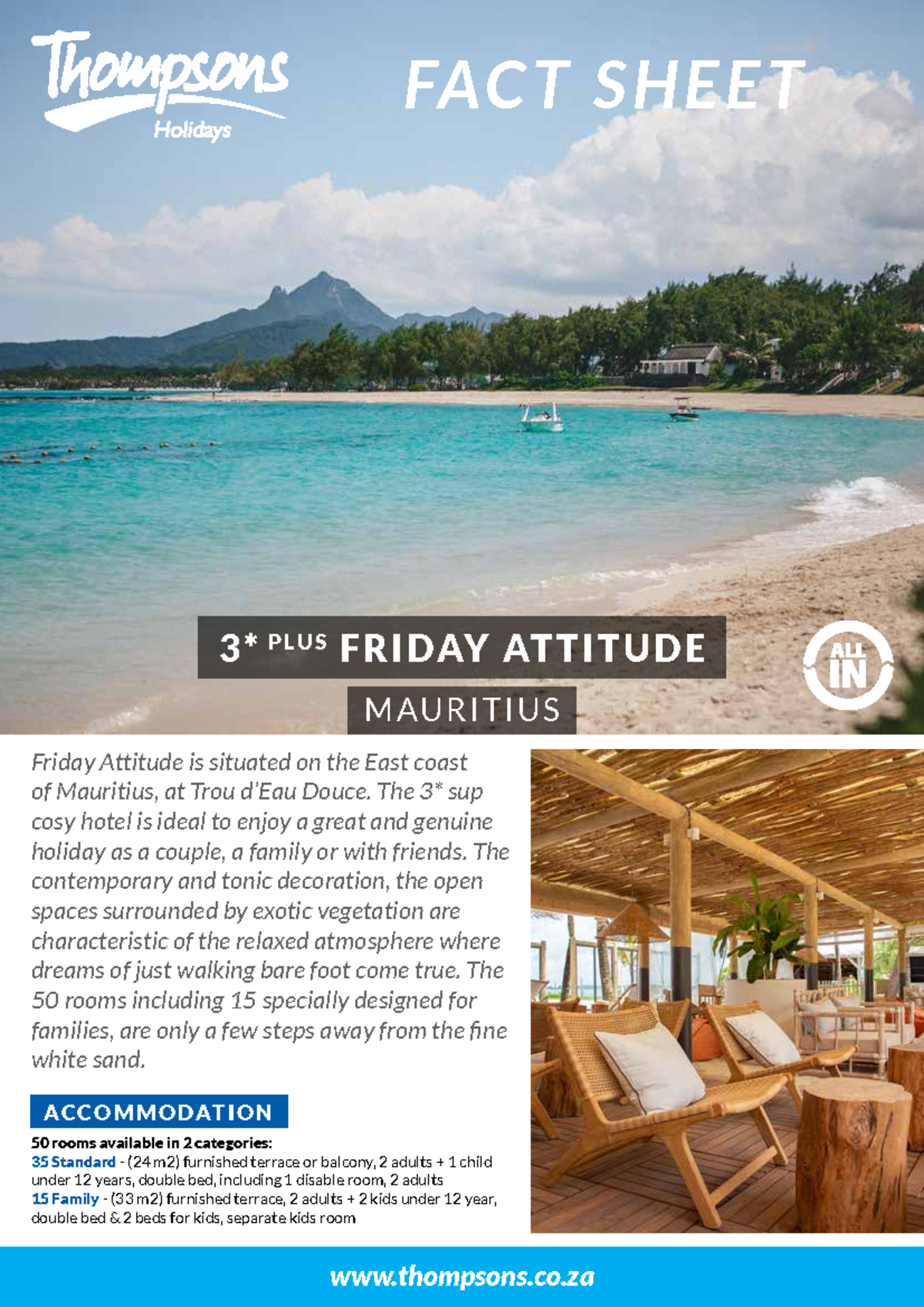 14511 Mauritius Fact Sheet - Friday Attitude Overview - Studocu