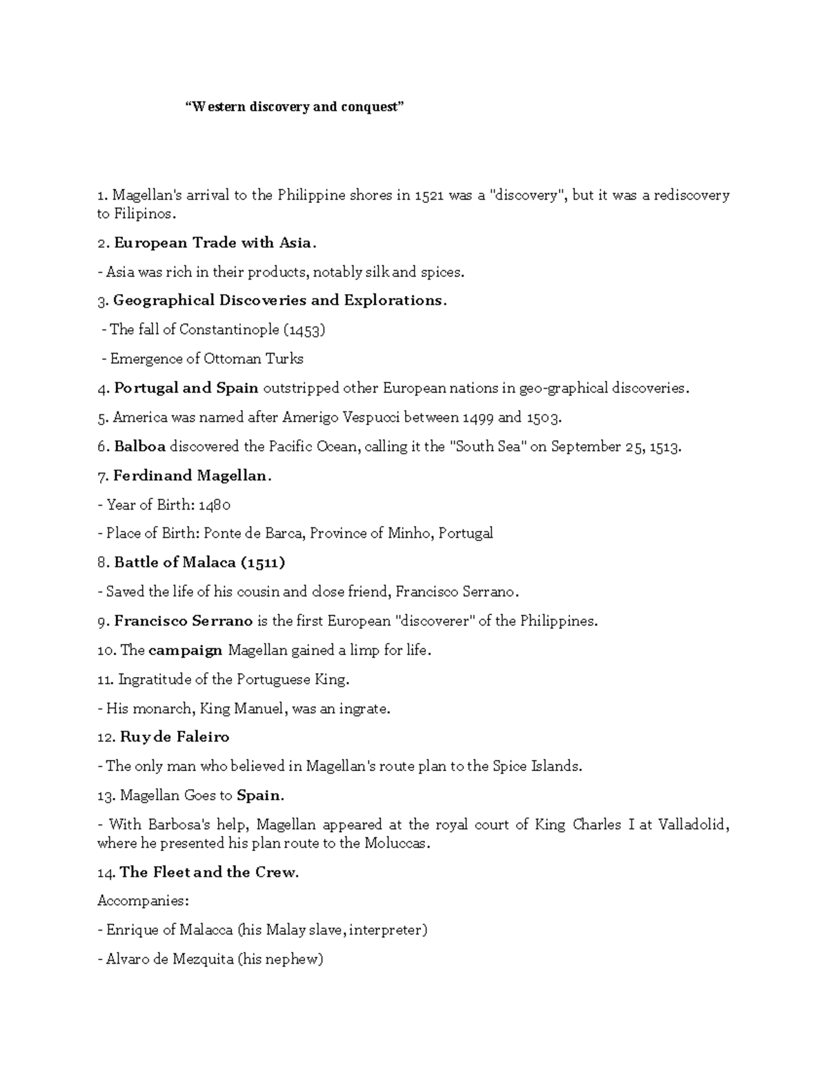 GHist 20: The Spanish Discovery and Colonization of the Philippines ...