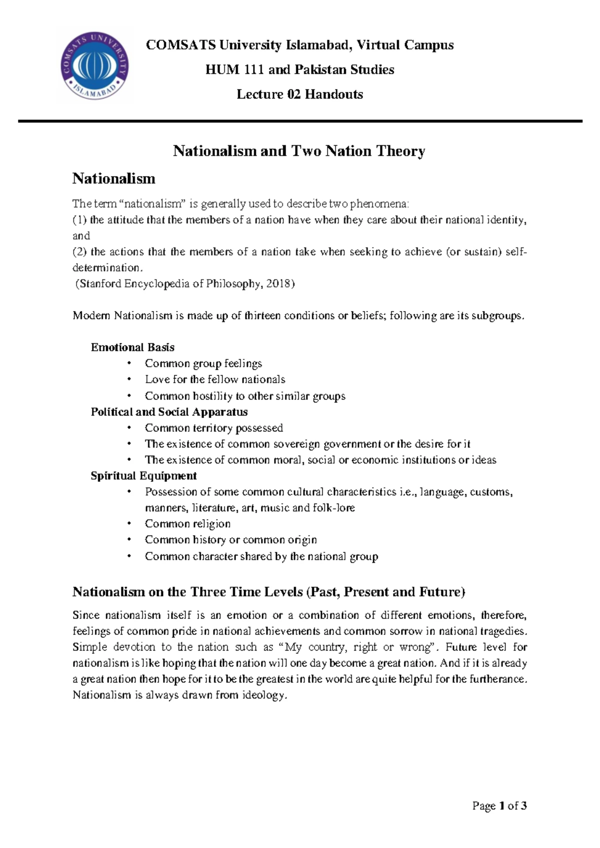 Verbal cue examples sheet - Verbal Cue Examples Sheet A. Emphasis Cues ...