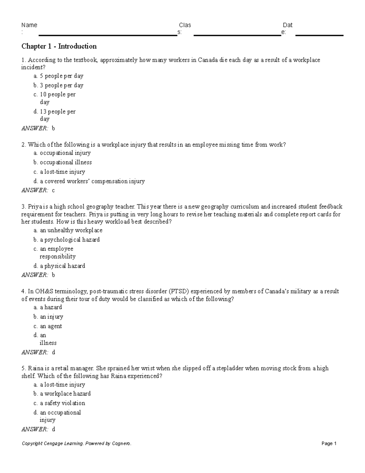 17072052582 - Quiz for chapter 1 - : s: e: Chapter 1 - Introduction ...