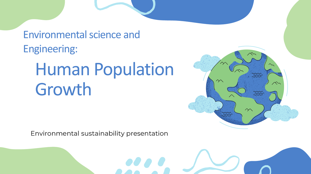 1-Human Population Growth - Human Population Growth Environmental ...