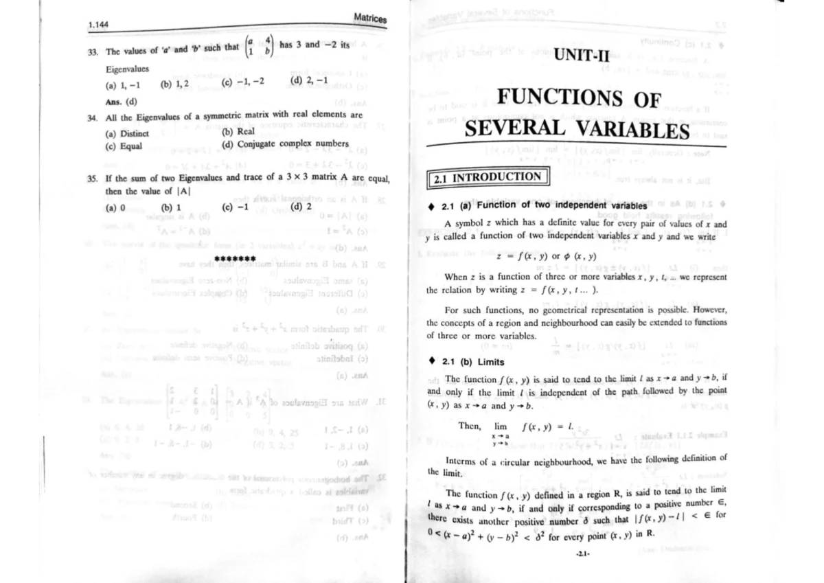 Unit 4 maths pdf - It's sem1 unit-4 Book's pdf - Chapter 2. Geometrical Applications Of ...
