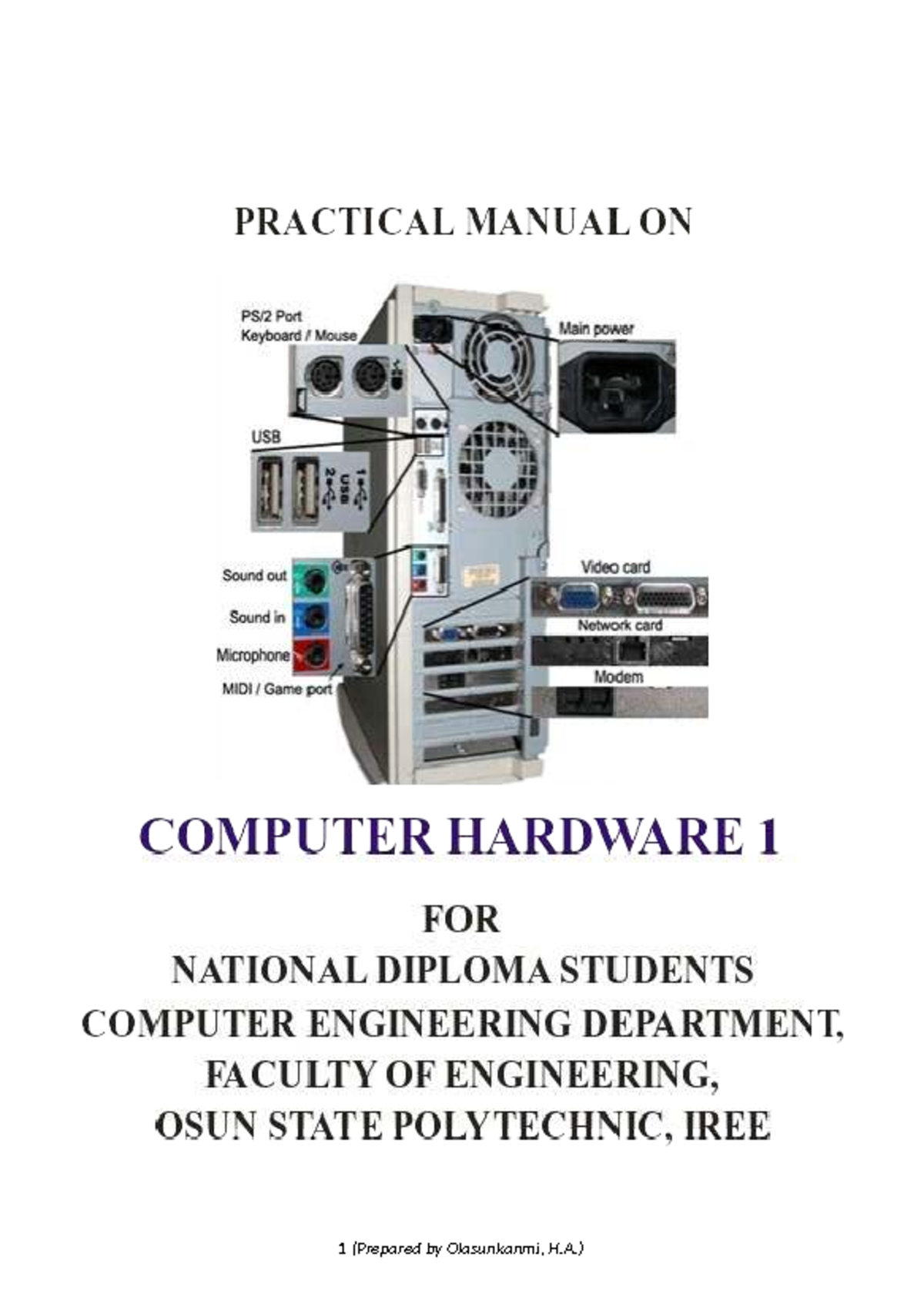 Practical Computer Hardware 1: Understanding System Units and ...