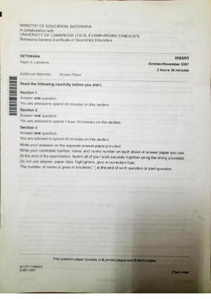 Science Stage 9 Paper 1 - progression test - 3146_01/7RP© UCLES 2023 ...