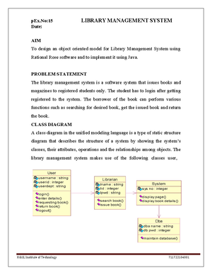 AD3461 ML LAB Manual - KGiSL Institute of Technology (Approved by AICTE, New Delhi; Affiliated ...