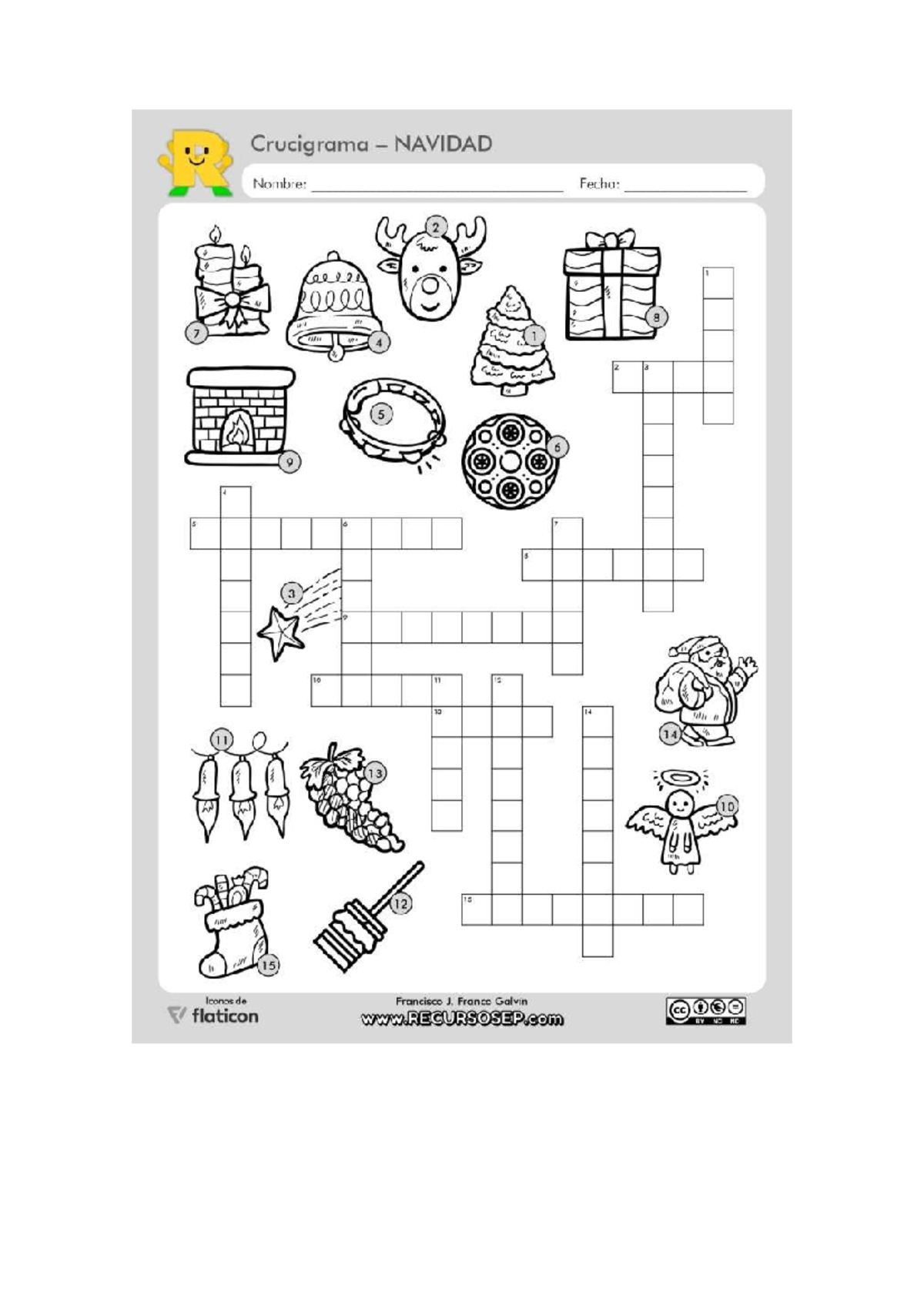 Crucigrama de Navidad - Actividad 3 - Studocu