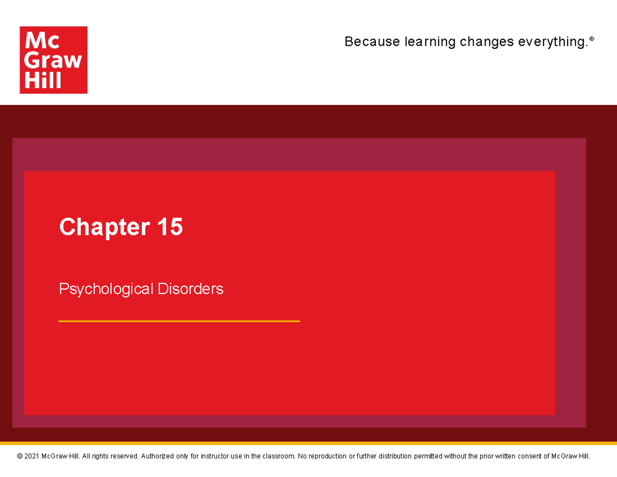 Chapter 15 disorders pdf - Because learning changes everything ...