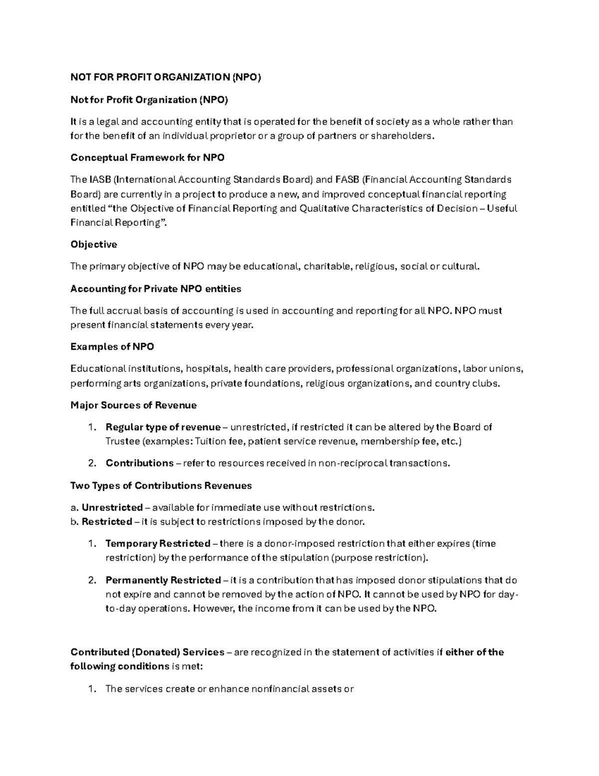 NPO 101: Understanding Not for Profit Organizations and Their ...