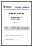 Life Sciences Revision Booklet 2024: Grade 10 Terms 3 & 4 Overview ...