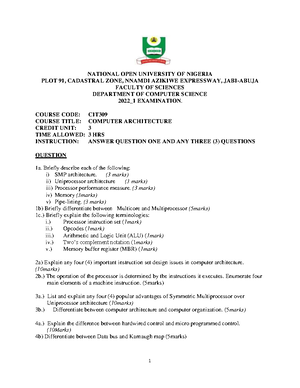 [Solved] One of the following is the type of attack where an attacker ...