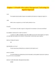 HIT, Chapter 1 - Overview of Health Information Management (HIM ...