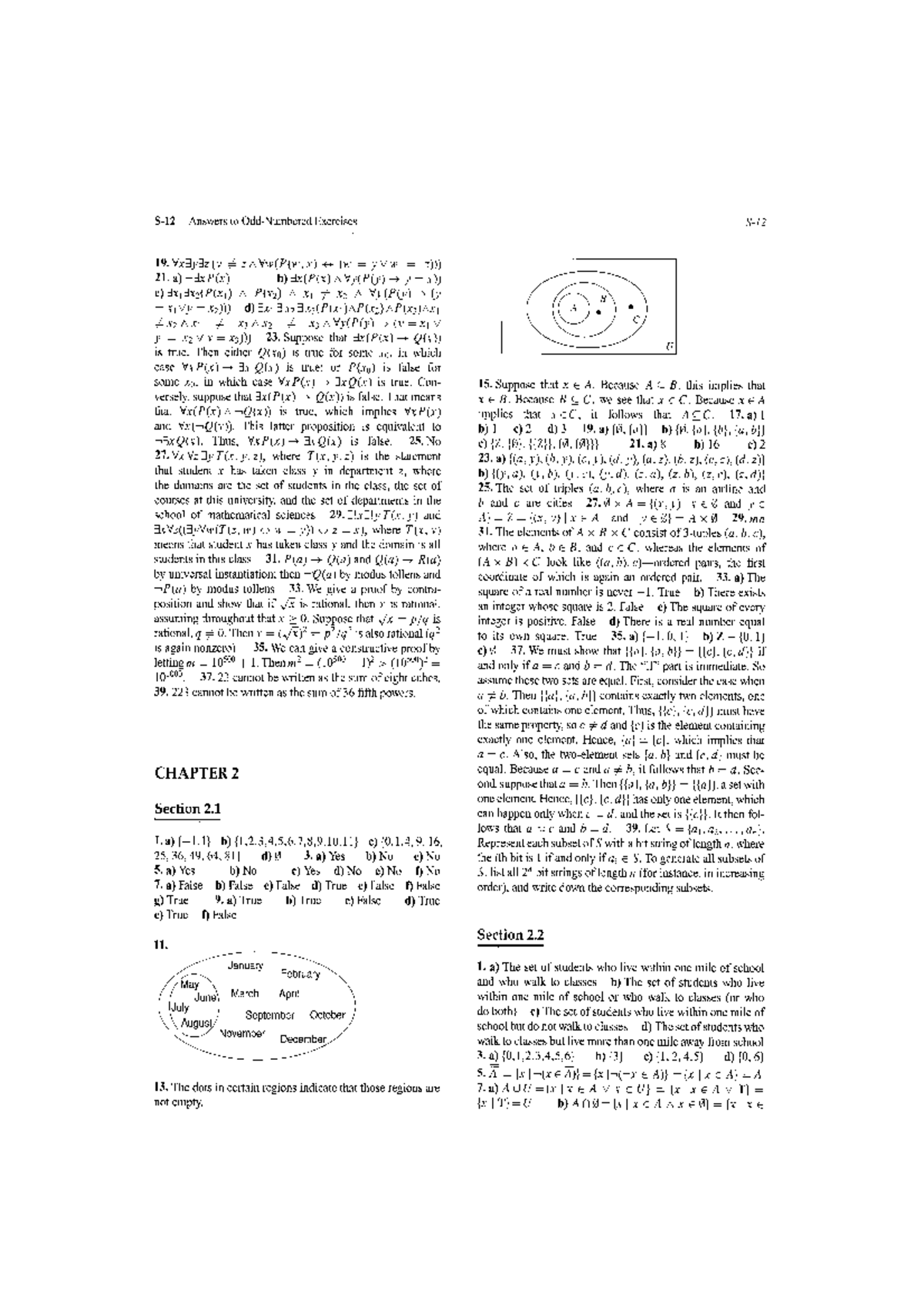 Solution Manual Discrete Mathematics and its Applications - Rosen - 7th ...
