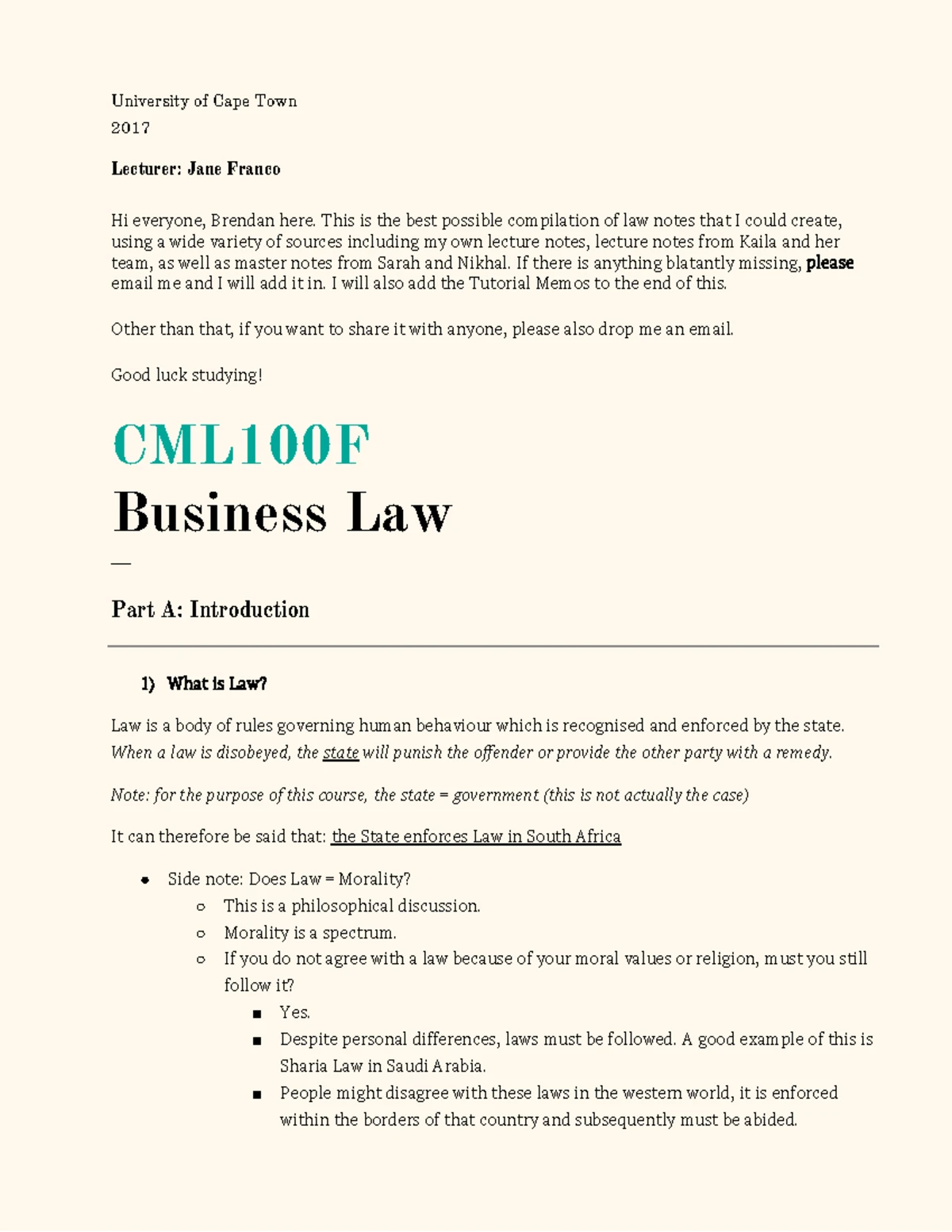 Duress in Contract Law: Key Concepts and Case Studies - Studocu