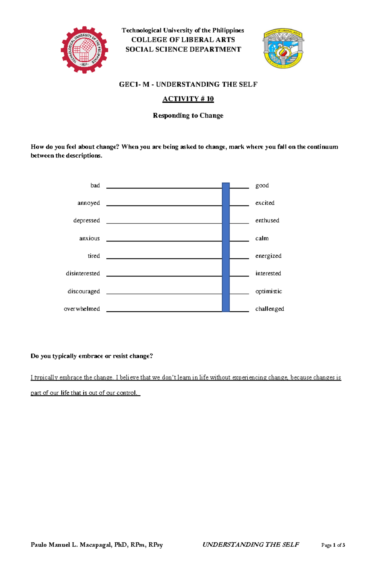 A10 Solomon - i need some story - Paulo Manuel L. Macapagal, PhD, RPm ...