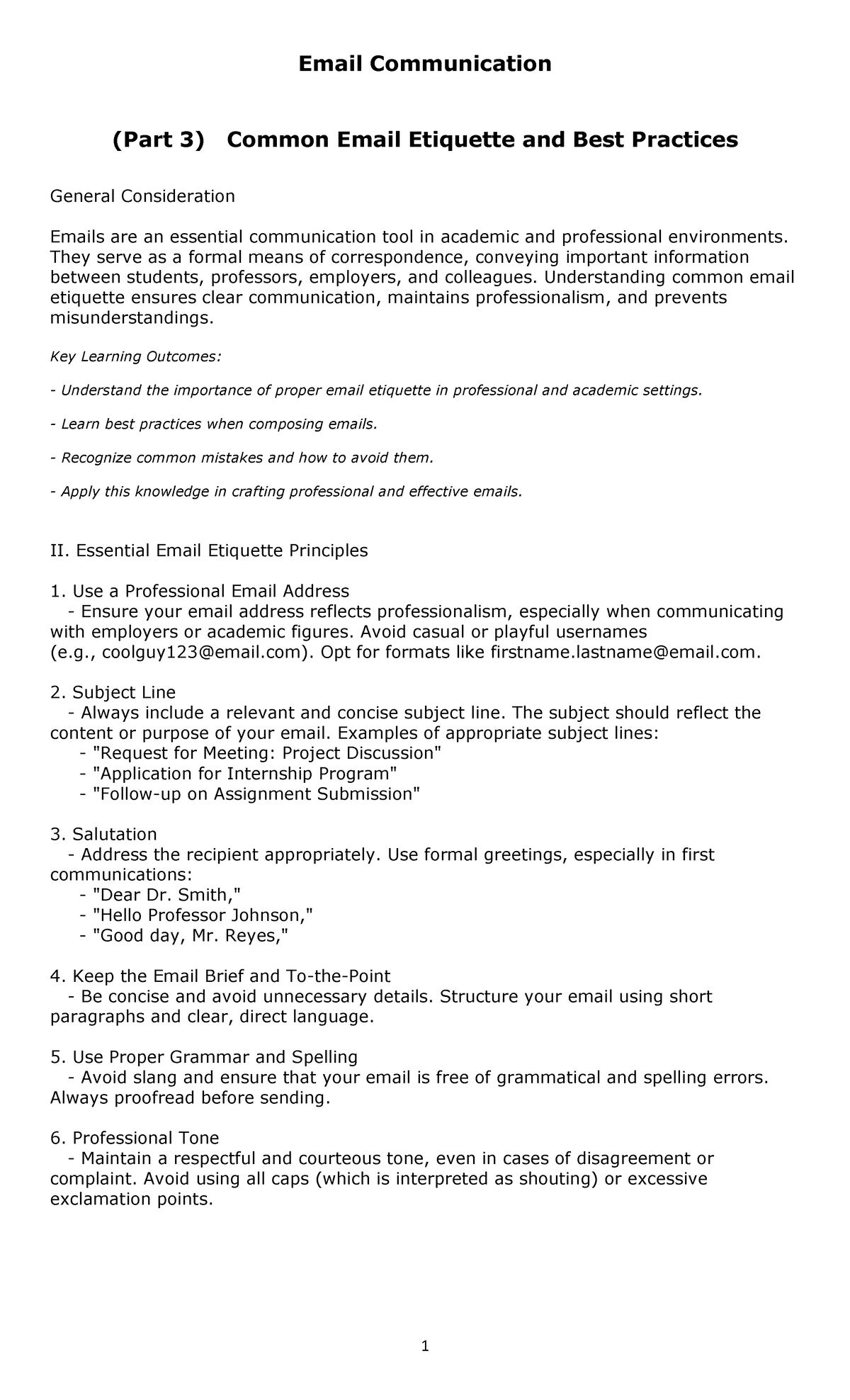 Effective Email Communication: Best Practices and Etiquette Guide - Studocu