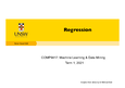 COMP9417 - UNSW Sydney - Machine Learning and Data Mining - Studocu