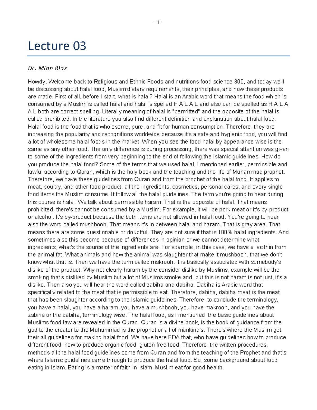 Halal Food Principles and Guidelines: Understanding Muslim Dietary Laws ...