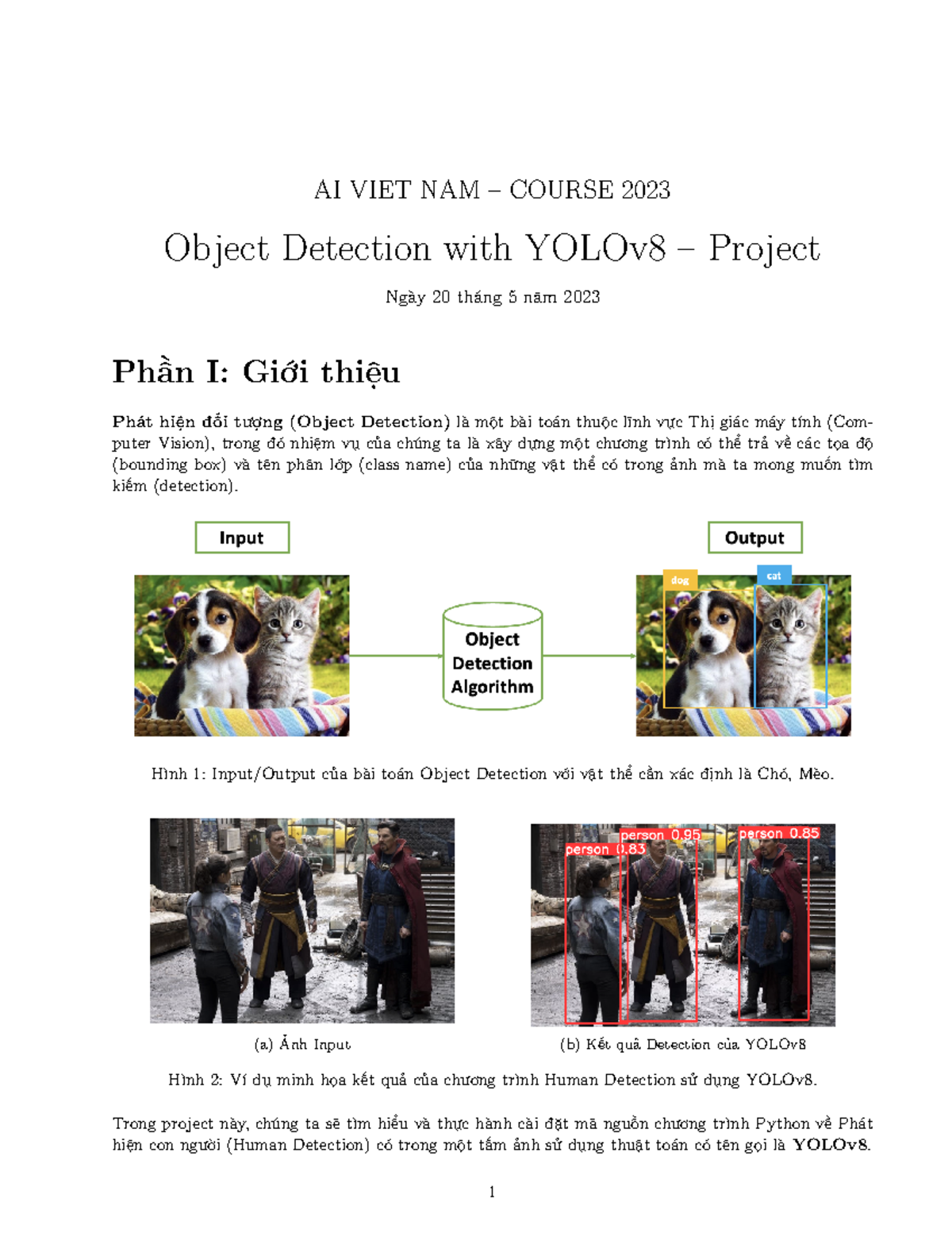 Project 1 Object Detection Using Yolov 8 Ai Viet Nam Course 2023